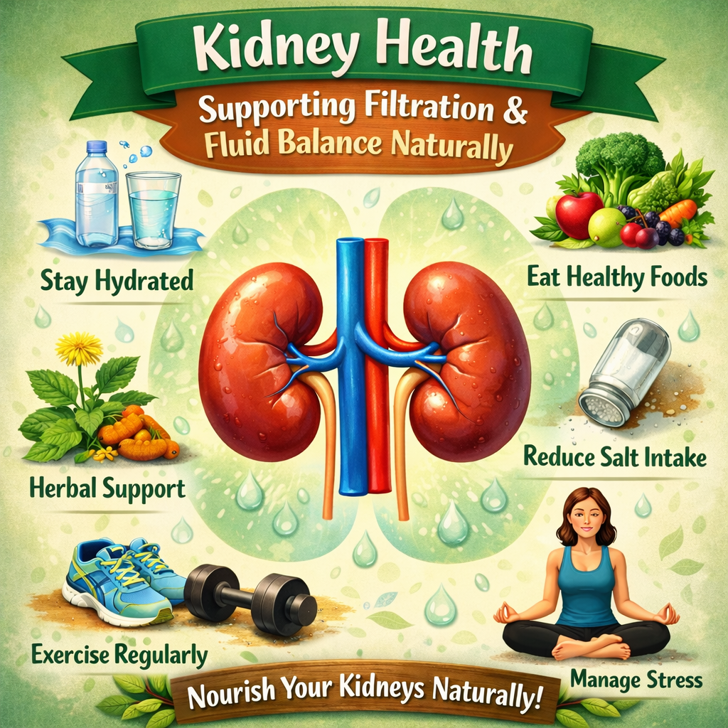 Kidney Health: Supporting Filtration & Fluid Balance Naturally – Spice ...
