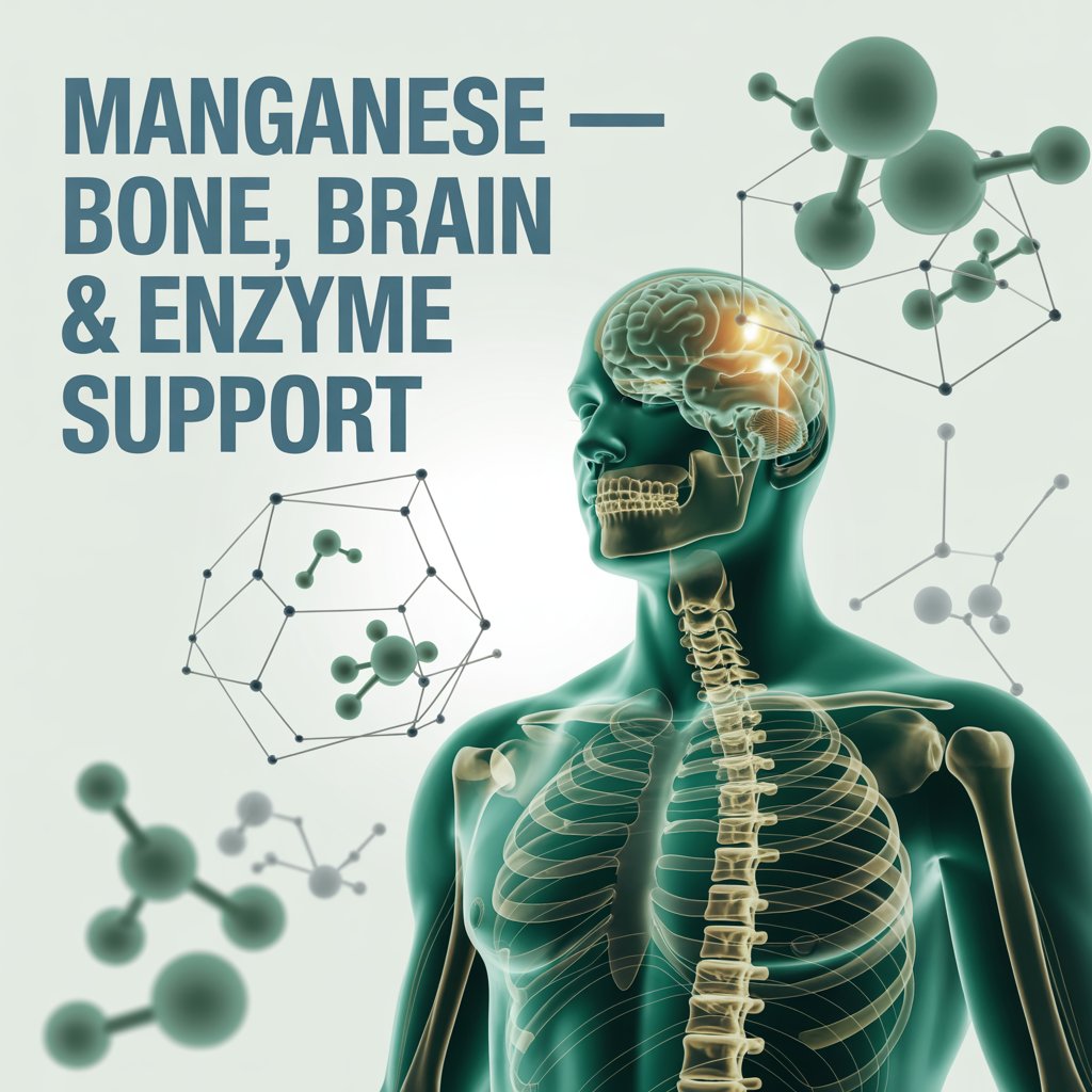 Manganese — Bone, Brain & Enzyme Support – Spice Realm