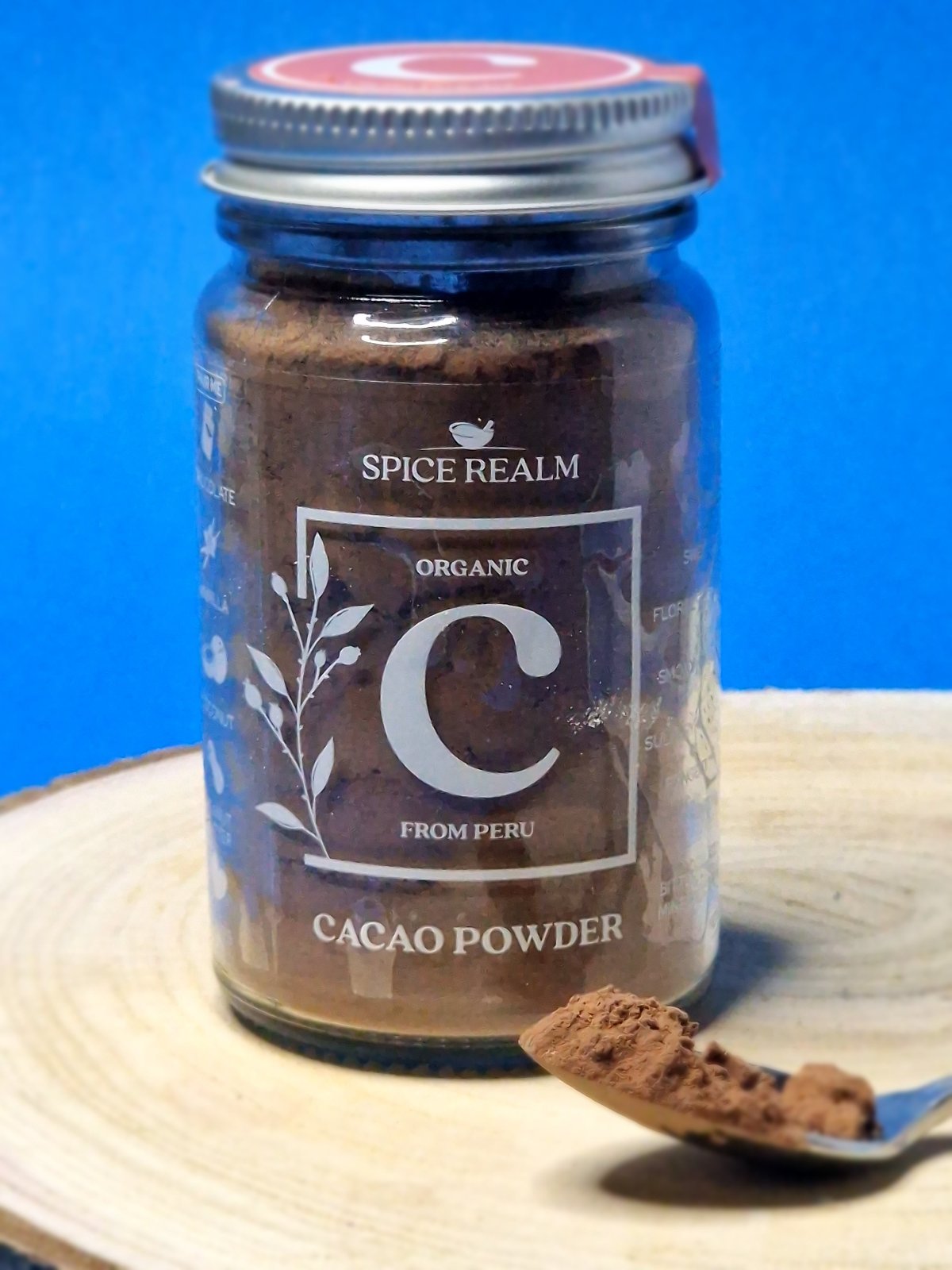 Cacao Powder (Organic) - 40 grams - Natural spice – Spice Realm